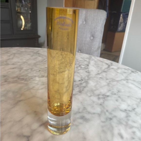 badash | Other | Badash Amber Glass Vase From Poland | Poshmark